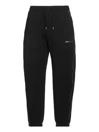Emporio Armani Pants Size Cotton, Polyester, Elastane - Black