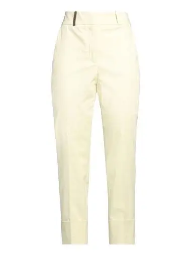 Peserico Tapered Embellished Pants - Yellow