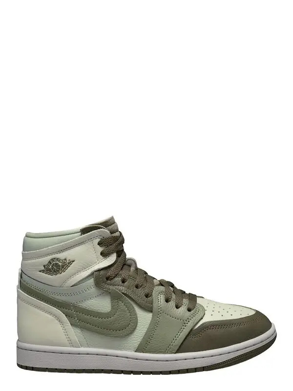 JORDAN 1 High Method Of Make Sneakers - Medium Olive/oil Green/sea Glass