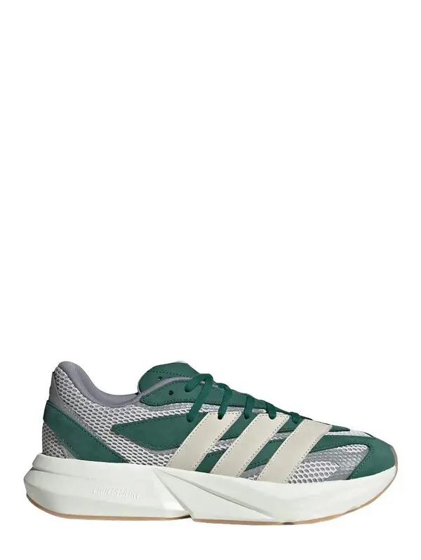 Adidas Lightblaze Athletic Sneakers - Collegiate Green/off White/matte Silver