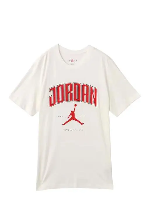 JORDAN City 88 Crew T-shirt - White/red