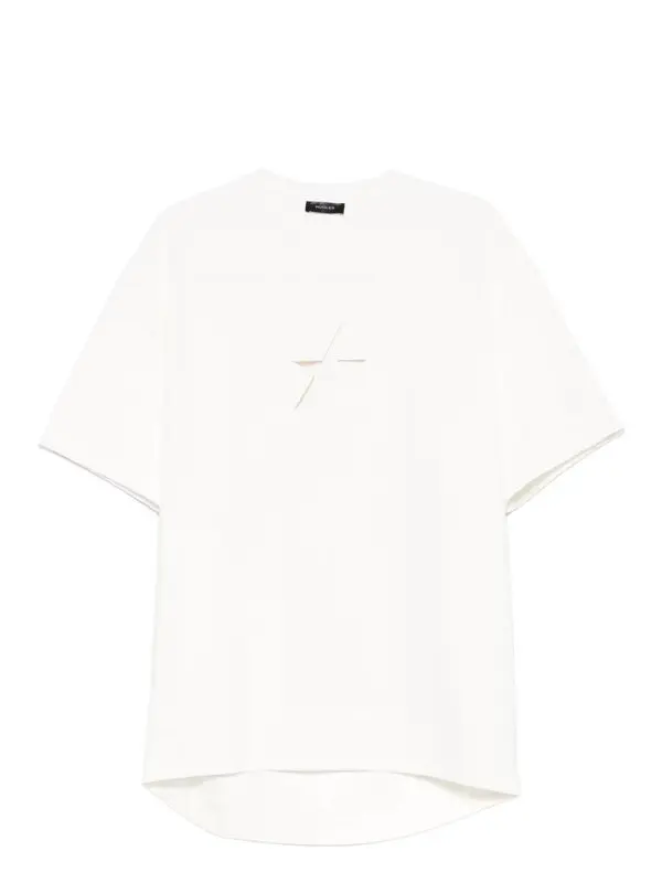 MUGLER Star T-shirt - White