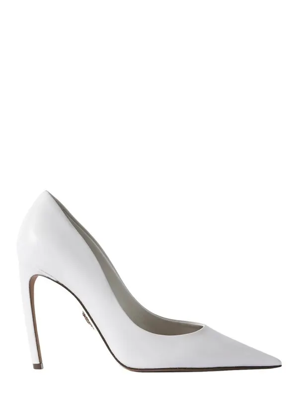 Dolce & Gabbana Leather Pumps - White