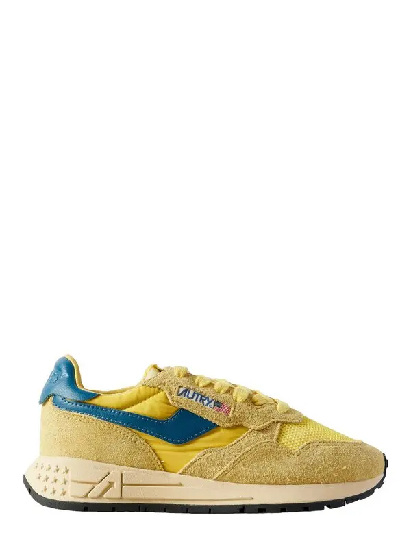AUTRY Super Vintage Sneakers - Yellow