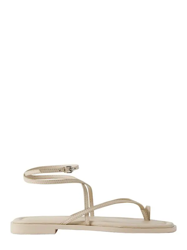 A.emery Davis Leather Sandals - Neutrals