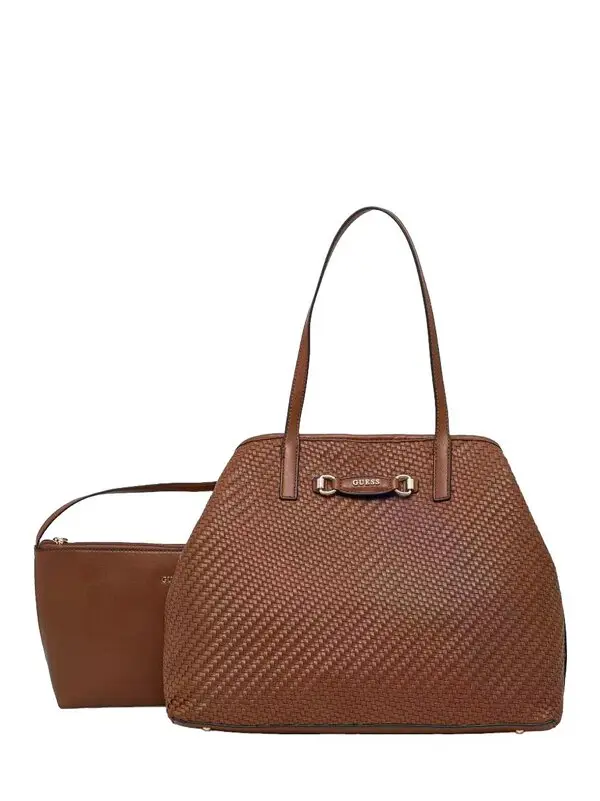 Guess Vikky Tote Bag - Brown