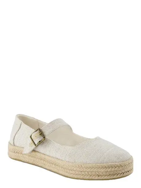 Toms Carolina Mary Jane Espadrille Platform - Natural