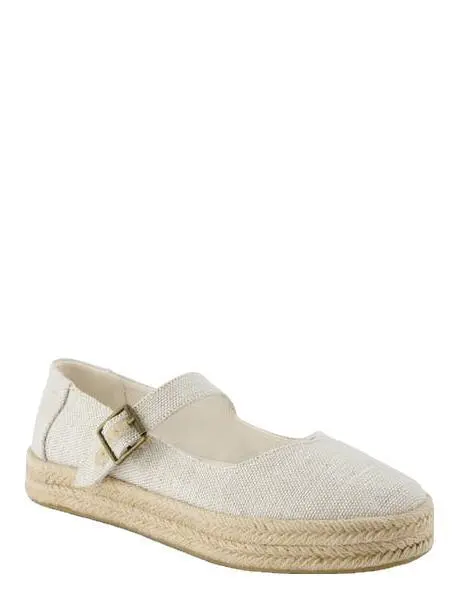 Toms Carolina Mary Jane Espadrille Platform - Natural