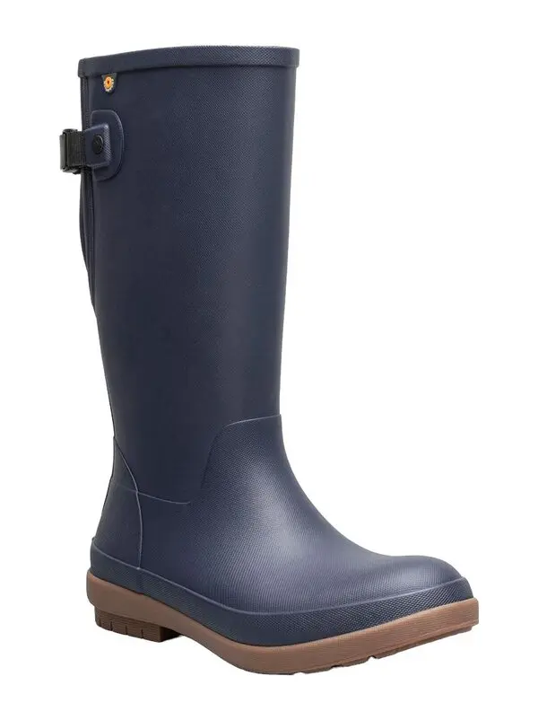 Bogs Amanda Ii Tall Waterproof Rain Boots - Navy