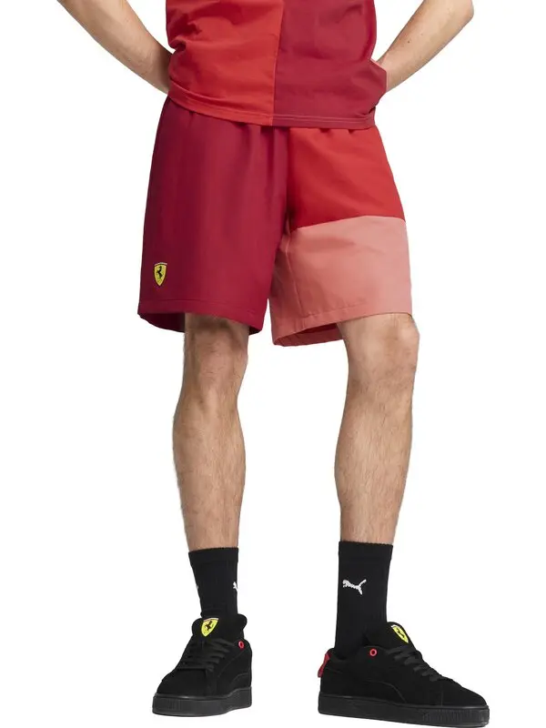 PUMA Scuderia Ferrari Lifestyle Shorts - Red
