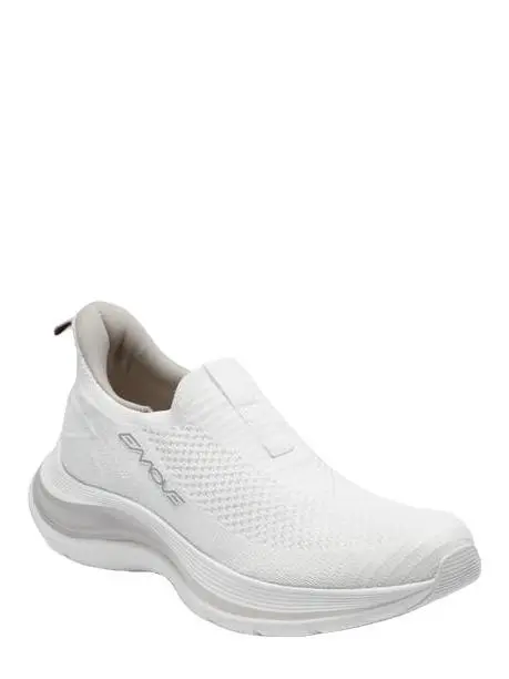 Easy Spirit Slip-on Knit Sneakers - White
