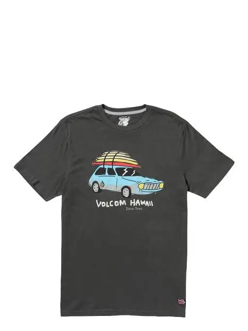 Volcom X Drew Toonz Graphic T-shirt - Stealth