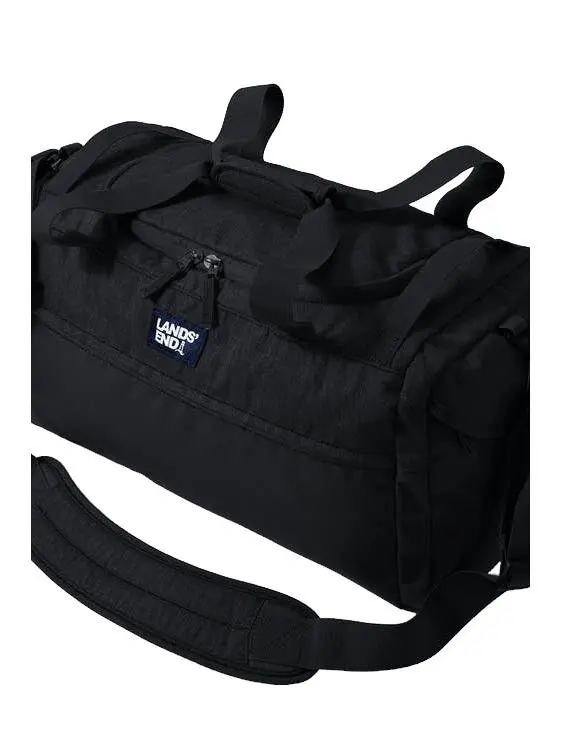 LANDS' END All Purpose Travel Duffle Bag - Black