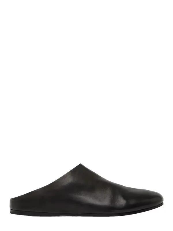 Marsèll Steccoblocco Leather Slippers - Black