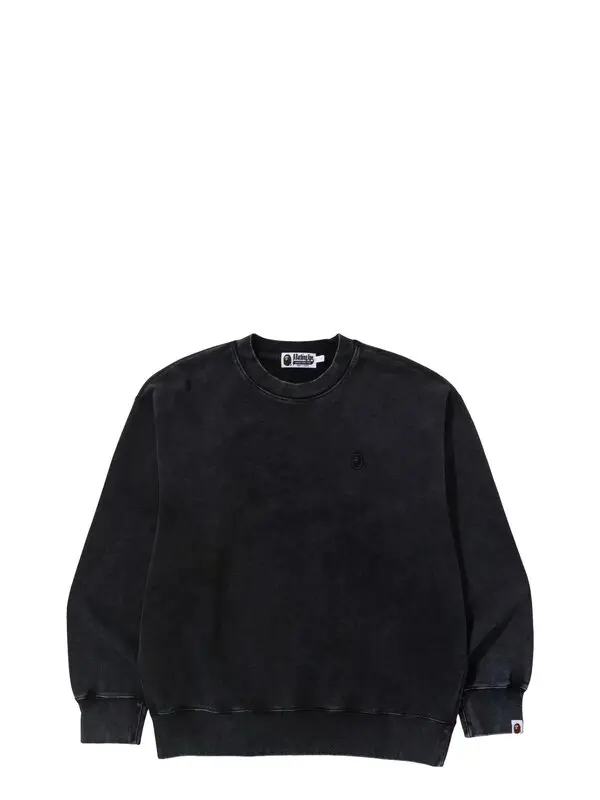 A BATHING APE Cotton Sweatshirt - Black