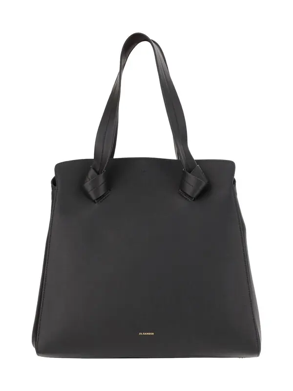 JIL SANDER Knot Tote - Black