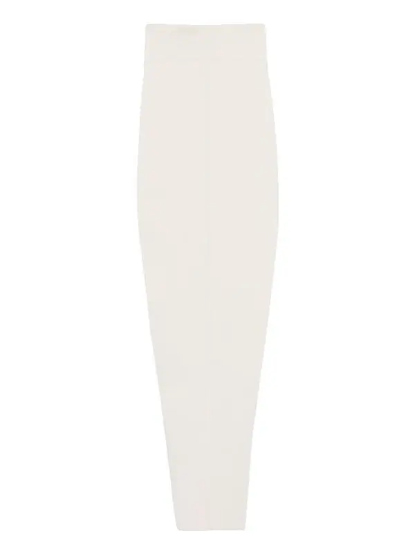 Rick Owens Pillar Long Skirt - Ivory