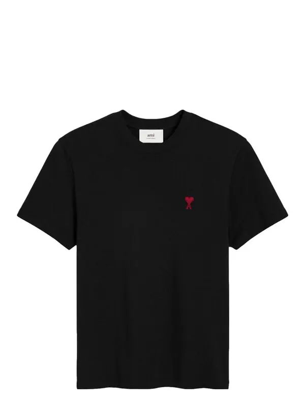 Ami De Coeur Cotton T Shirt - Black