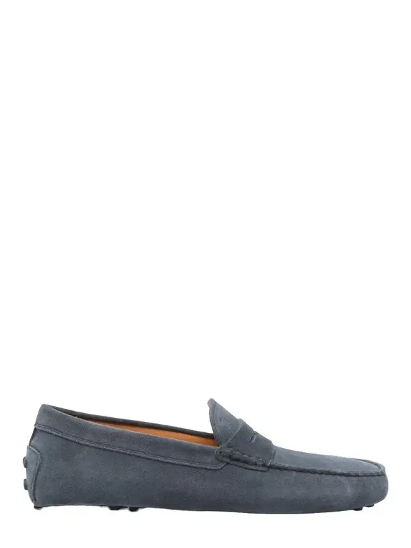 TOD'S Gommino Suede Loafers - Blue