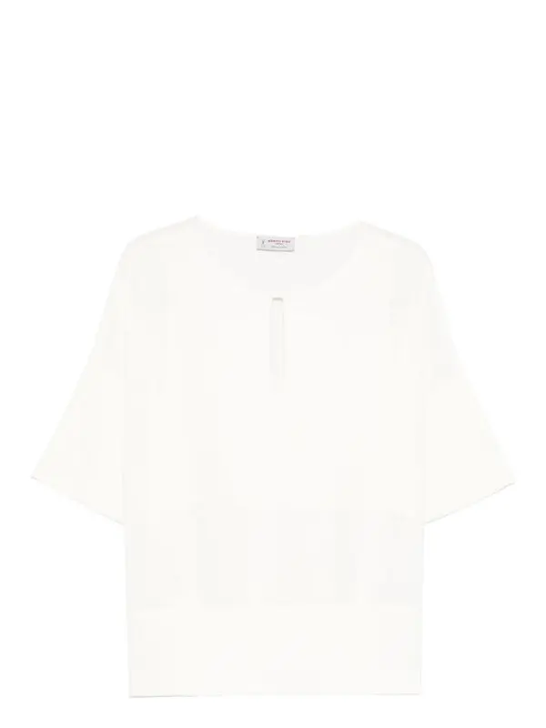Alberto Biani Cady Blouse - Ivory