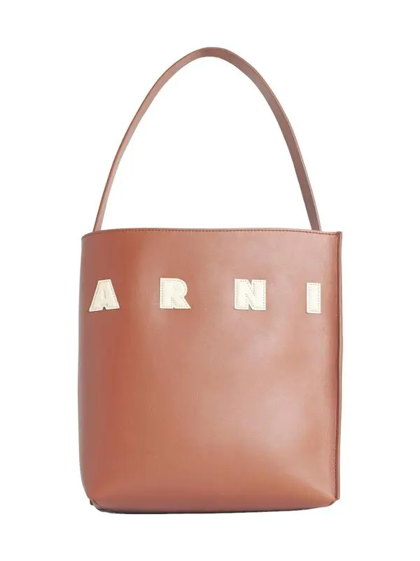 Marni Museo Leather Bag - Brown