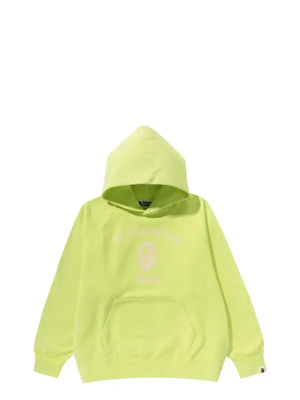 A BATHING APE Overdye Relaxed Fit Hoodie - Yellow