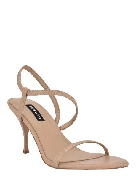 Nine West Carolyn Slingback Sandal - Light Natural
