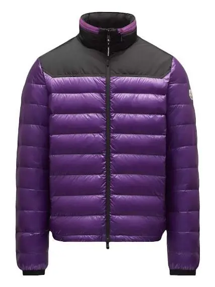Moncler Silvere Short Down Jacket - Purple