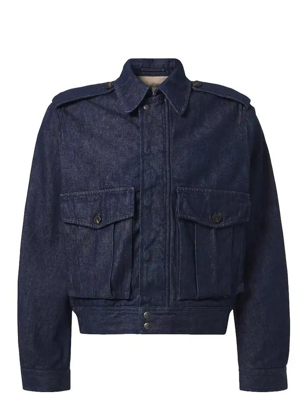 Dries Van Noten Denim Jacket - Blue