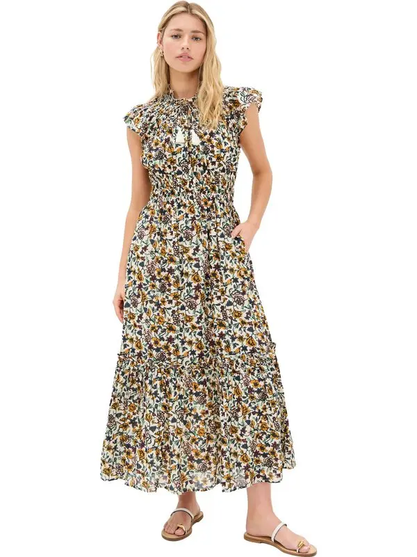 CLEOBELLA Indira Ankle-length Dress - Wild Cosmos