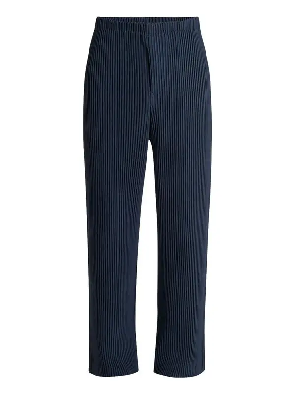 Issey Miyake Homme Plissé Mc January Trousers - Midnight Blue