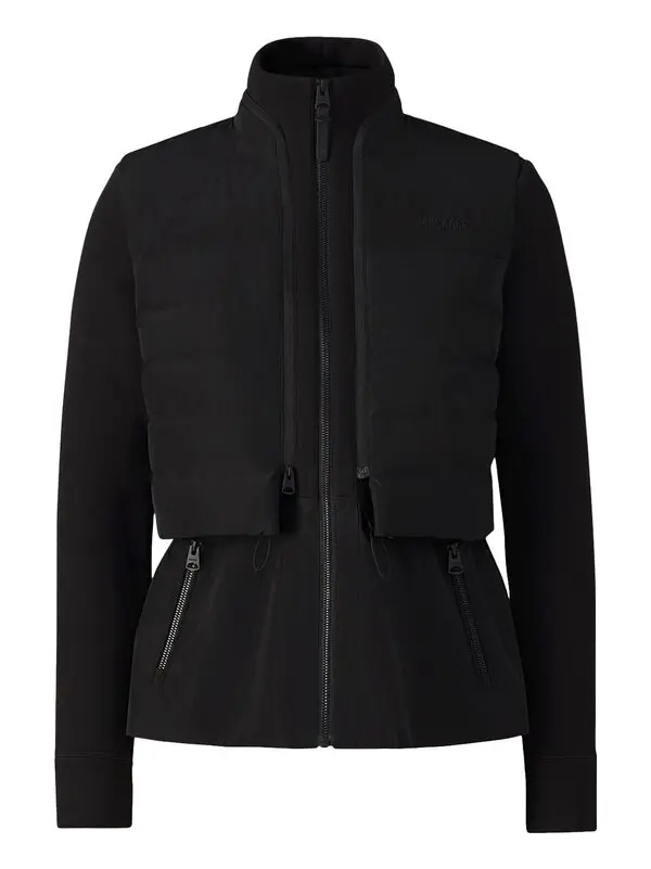 Mackage Priscilla 3-in-1 Hybrid Down Jacket - Black