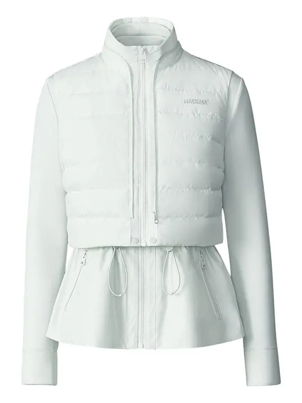 Mackage Priscilla 3-in-1 Hybrid Down Jacket - Cream
