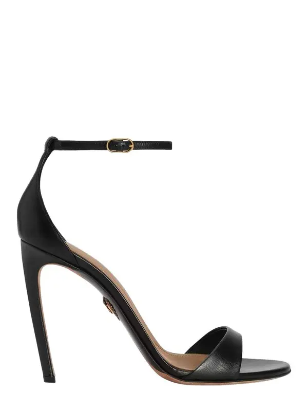 Dolce & Gabbana 105mm Leather Sandals - Black