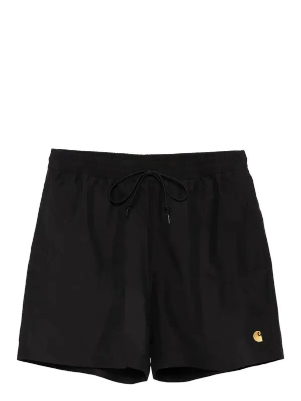 Carhartt Work In Progress Chase Swim Shorts - Black