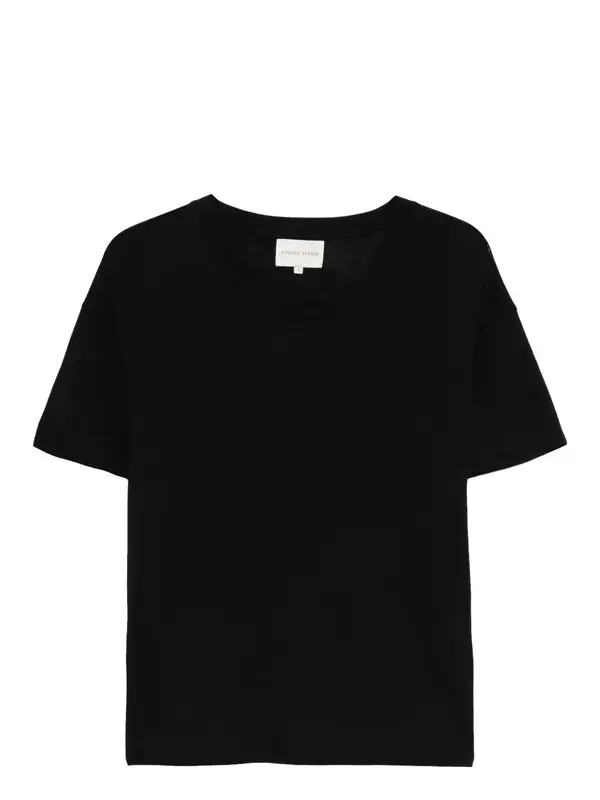 Loulou De Saison Ezra T-shirt - Black
