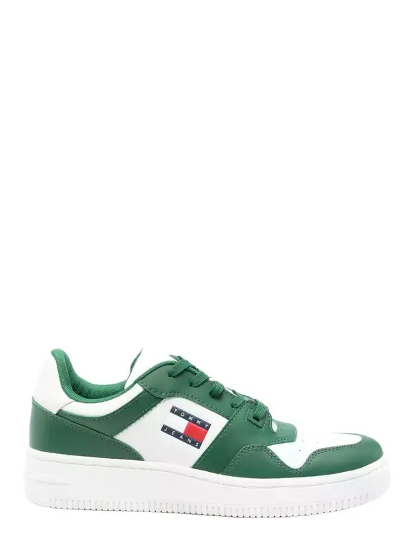 Tommy Hilfiger Retro Basket Sneakers - Green