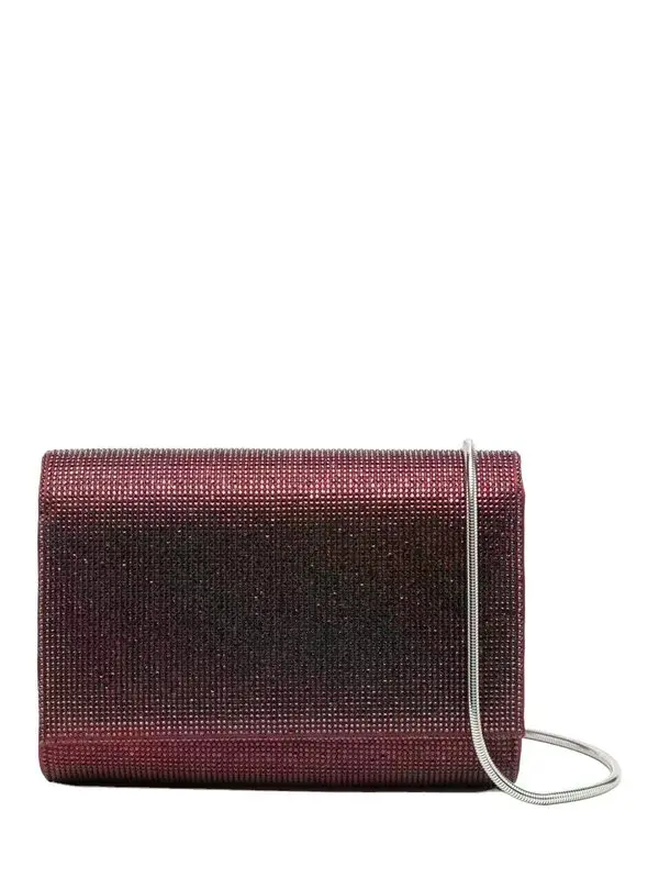 Rene Caovilla Crystal-embellished Crossbody Bag - Red