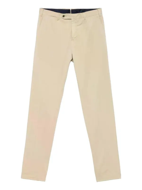 PT TORINO Tapered Chino Trousers - Neutrals