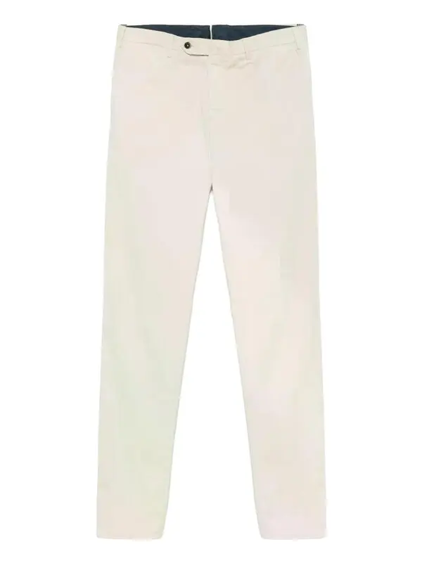 PT TORINO Tapered Chino Trousers - Neutrals