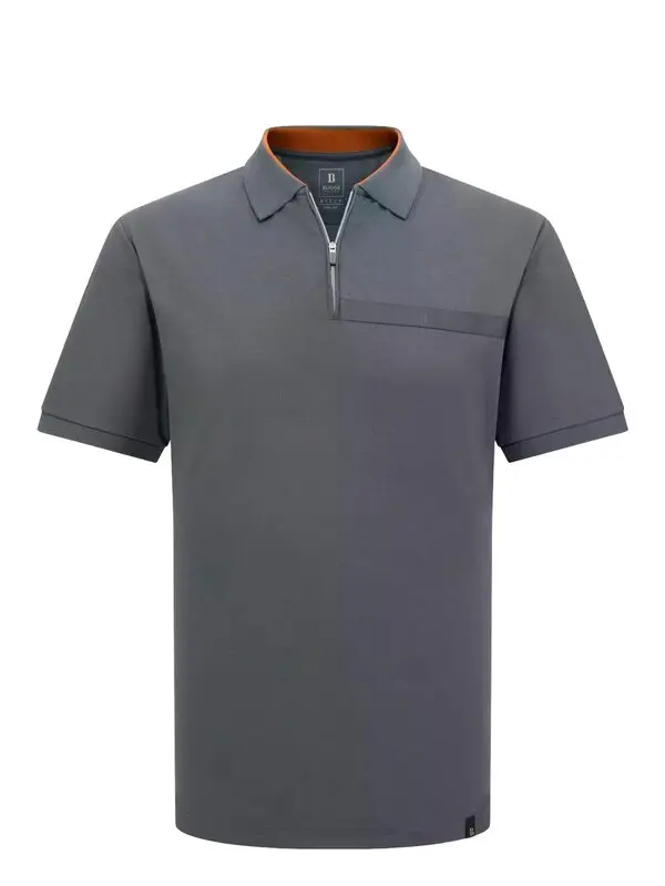 Boggi Milano Piqué Polo Shirt - Grey