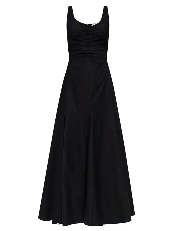 Sportmax Cotton Maxi Dress - Black