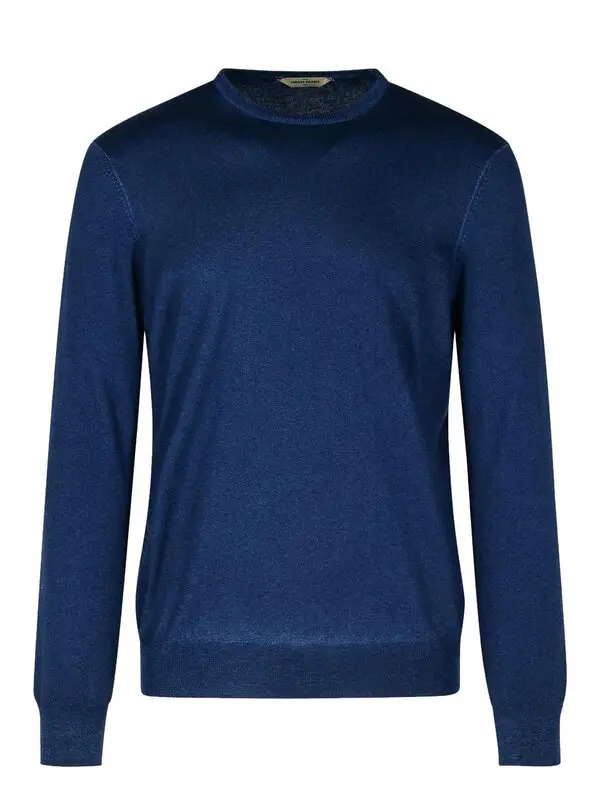 GRAN SASSO Cashmere Blend Sweater - Blue