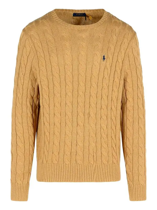Polo Ralph Lauren Cotton Crewneck Sweater - Beige