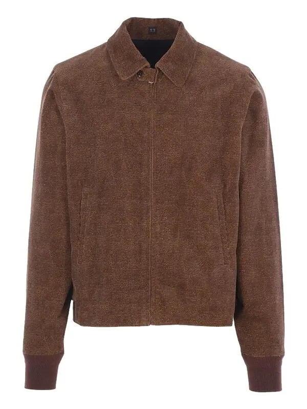 TAIGA TAKAHASHI Mélange Corduroy Jacket - Melange Brown