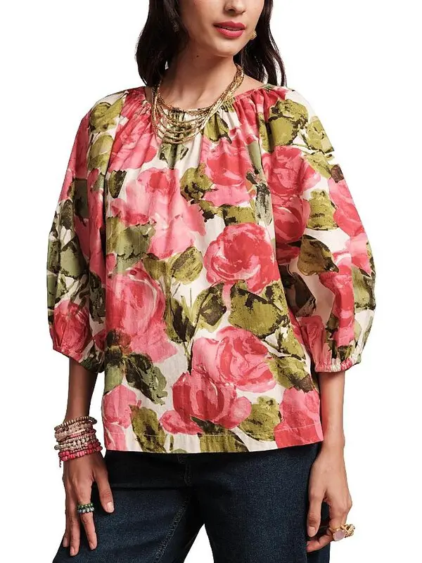 FRANCES VALENTINE Bliss Top - Pink/multi