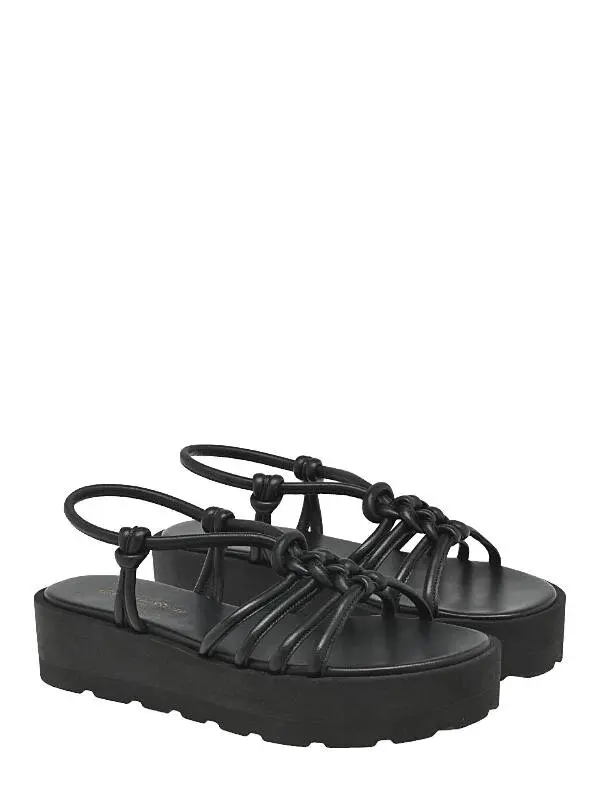 GIANVITO ROSSI Hebe Sandals - Black Leather
