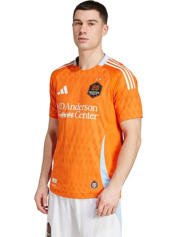 Adidas Houston Dynamo 25/26 Home Authentic Jersey - Orange