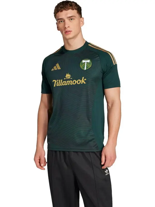 Adidas Portland Timbers 25/26 Home Jersey - Green Night / Multi