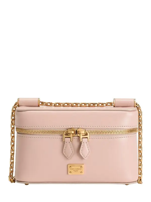 Dolce & Gabbana Sicily Crossbody Bag - Pale Pink